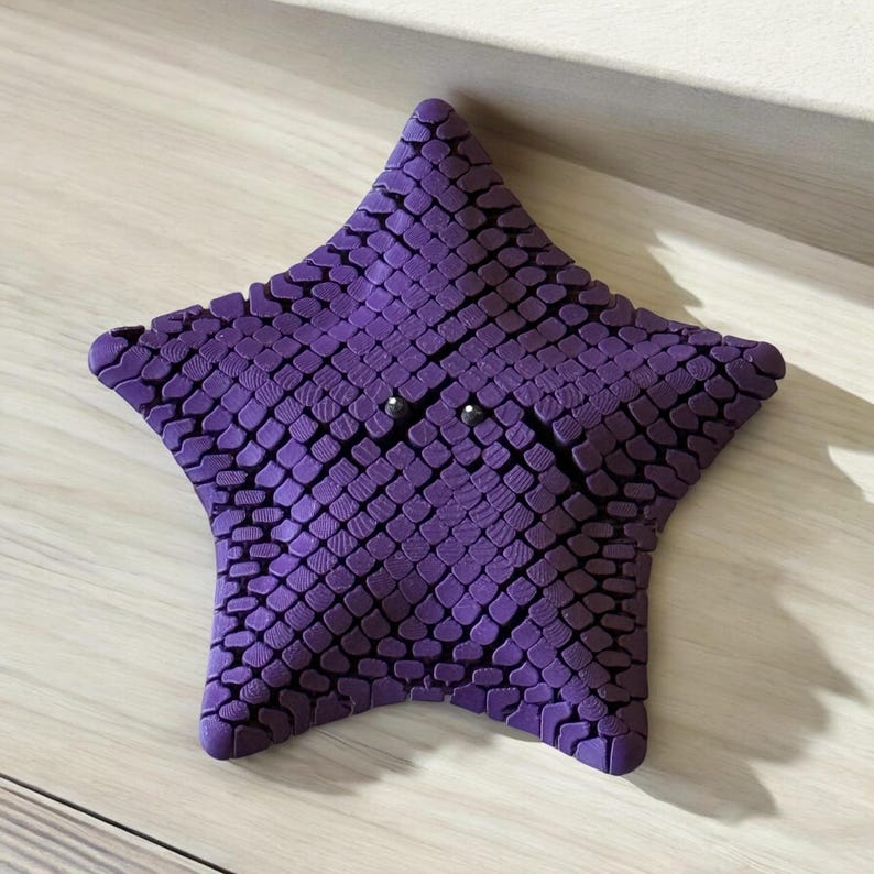 3d Print Starfish Hyper Flexible Fidget Toy Great Christmas Gift - Etsy