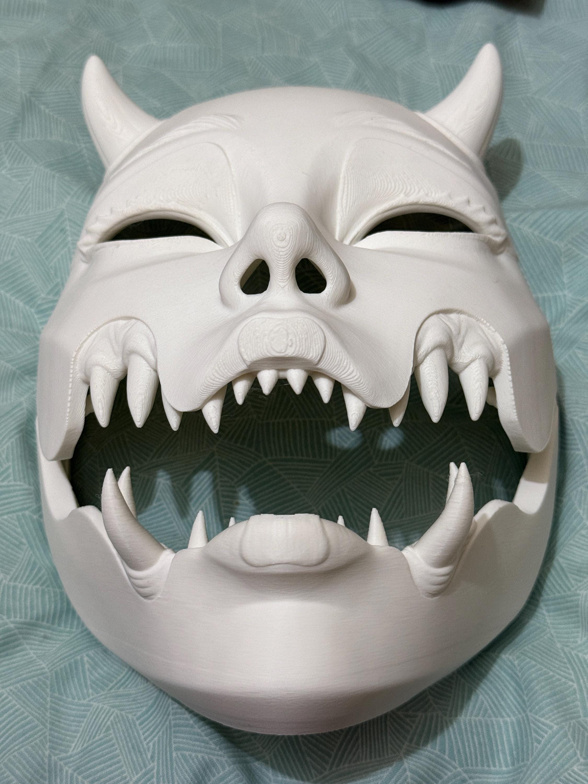 KUCHISAKE MASK, With Sharp Teeth - Unique Japanese Art, Japanese Mask ...