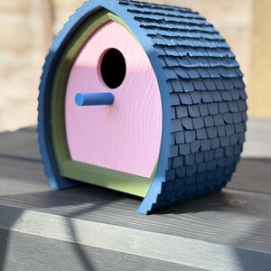 3D Printed Shingled Birdhouse – Custom Two-color Design | Modern Garden ...