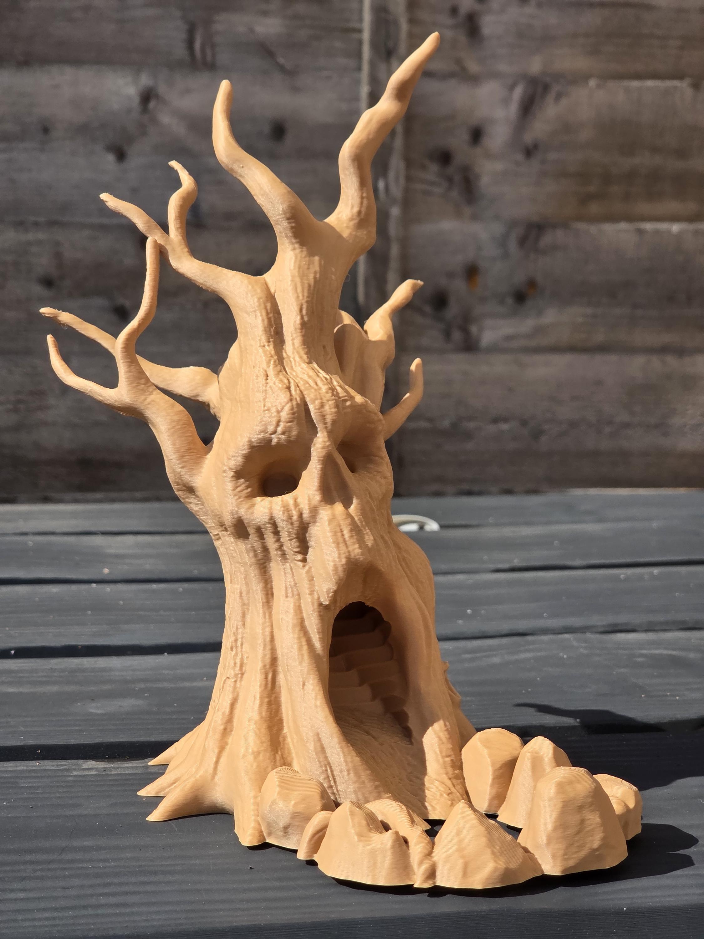 Haunted Hallow Tree Dice Tower | 3D Printed | Dnd, Pathfinder, TTRPG ...