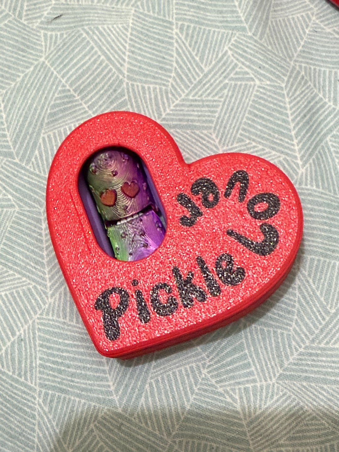 You’re a Big Dill! Articulated Pickle in Heart-shaped Container – Funny ...