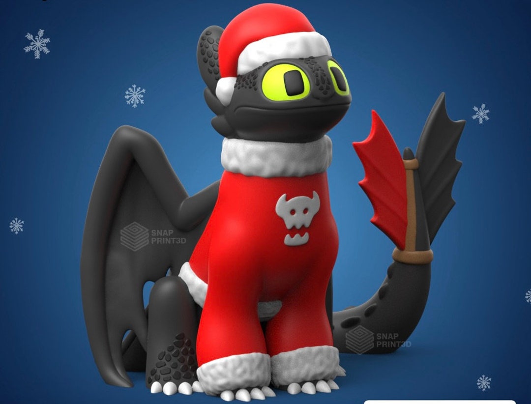 TOOTHLESS Inspired Paint Kit TOOTHLESS, 3D Printed, Art, Craft, Gift ...