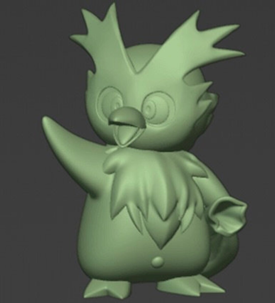 Delibird Inspired Paint Kit Delibird, 3D Printed, Art, Craft, Gift ...