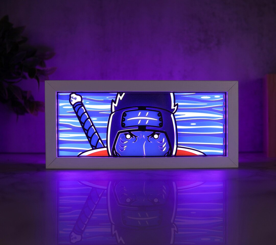 Fan Art 3D Printed Light Box Color Changing With Remote USB Powered - Etsy