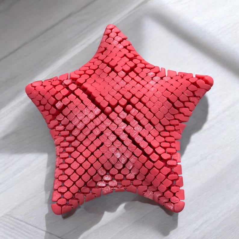 3d Print Starfish Hyper Flexible Fidget Toy Great Christmas Gift - Etsy