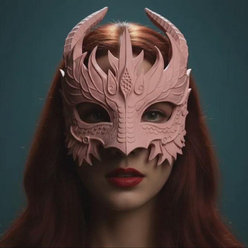 Dragon Therian Mask Cosplay - Etsy UK