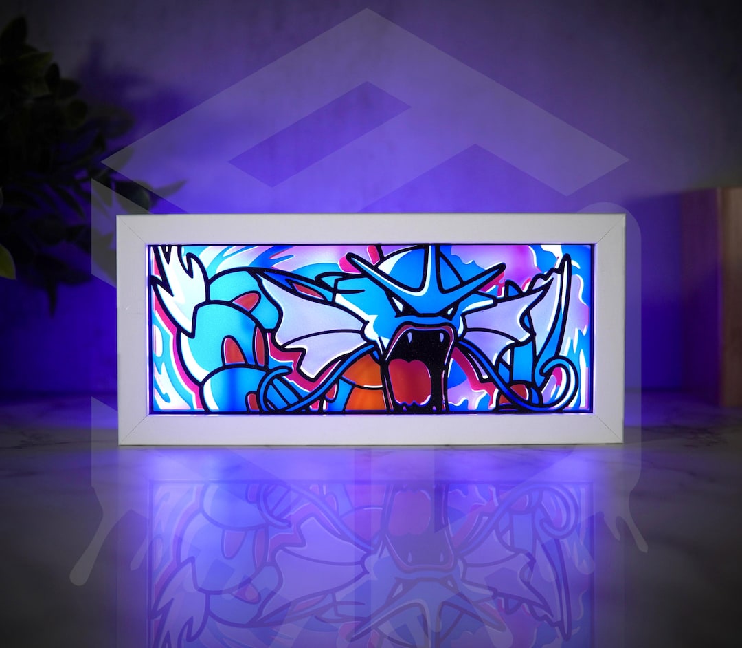 Fan Art 3D Printed Light Box Color Changing With Remote USB Powered - Etsy