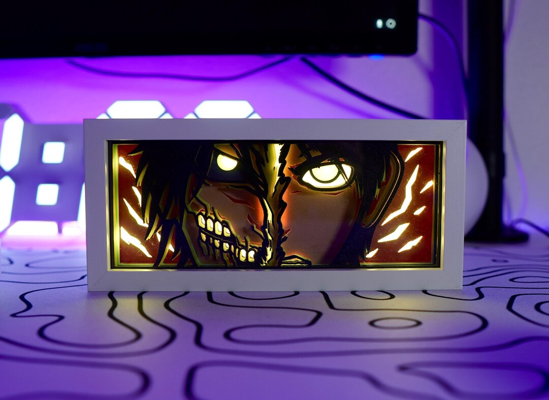 Fan Art 3D Printed Light Box – Color Changing With Remote | USB Powered ...