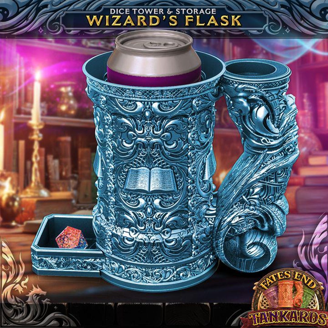 Wizard Tankard Dice Tower | Dungeons and Dragons | Dnd | D&D | RPG Game ...