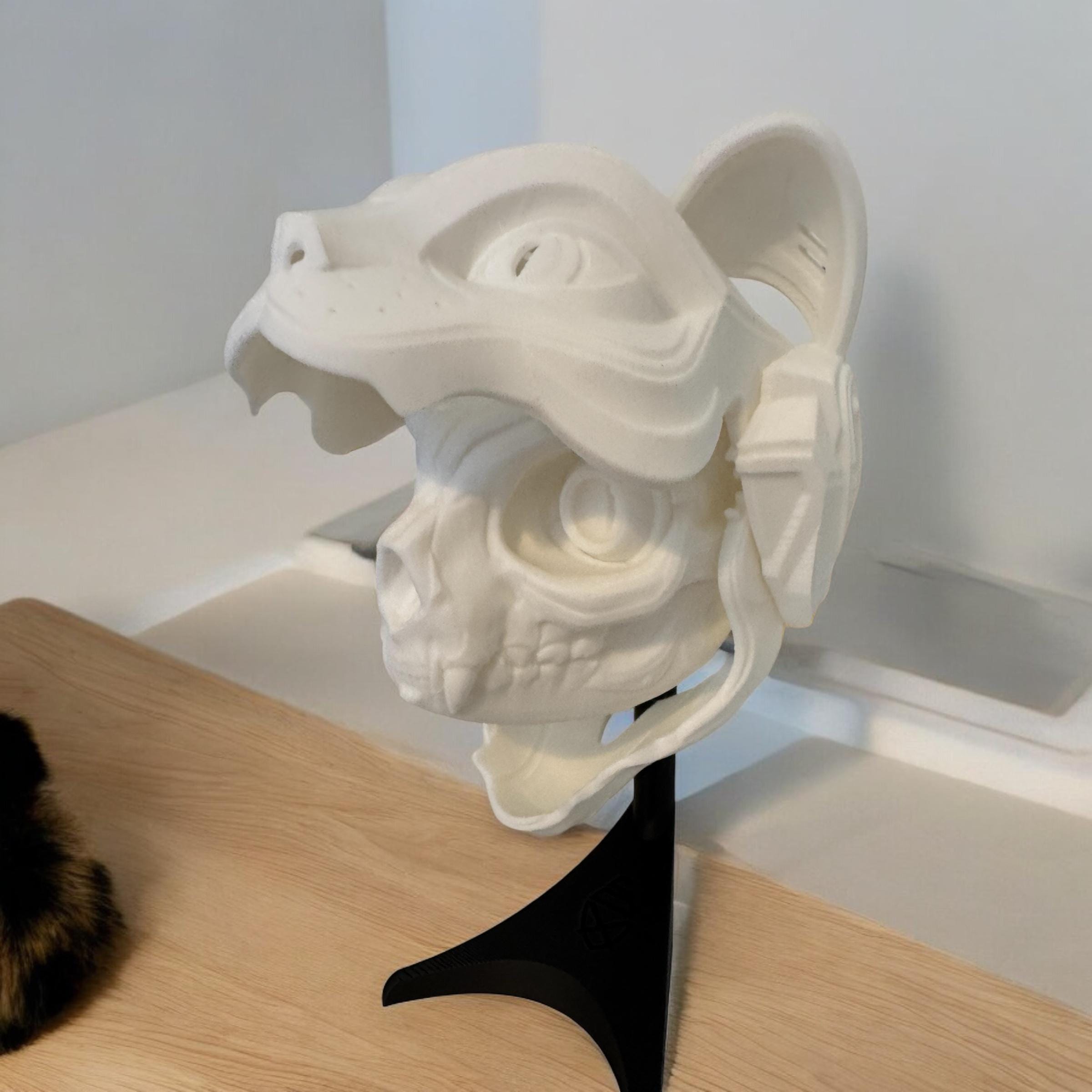 Robot & Cat Wall Mask - Catbot - Cosmic Revelation - Home Decor - Wall ...