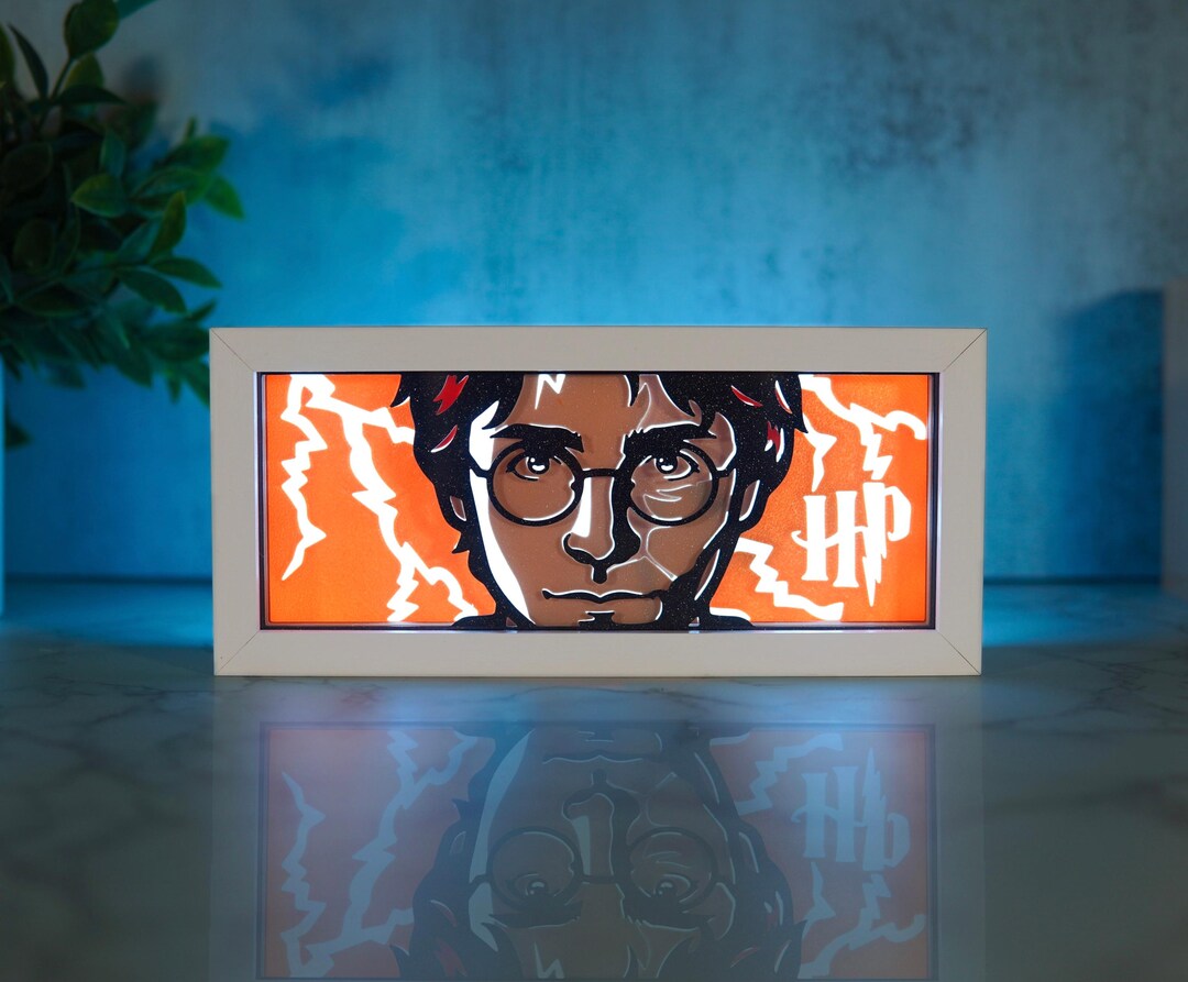 Fan Art 3D Printed Light Box Color Changing With Remote USB Powered - Etsy