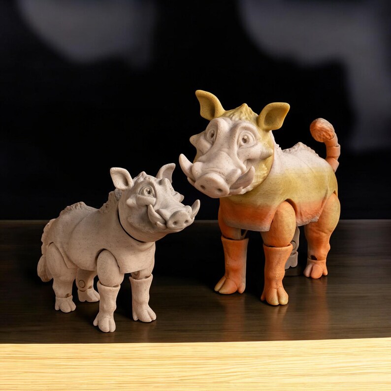 Customizable 3d-printed Warthog – Choose Any Color! - Etsy