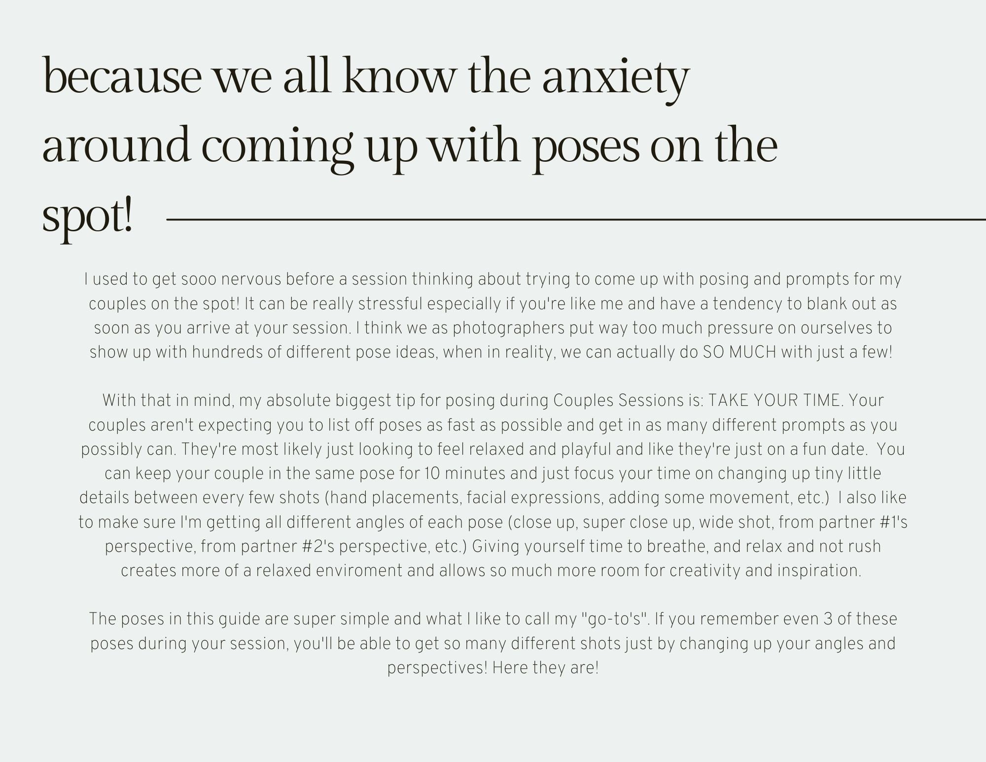Couples Posing Guide - Etsy