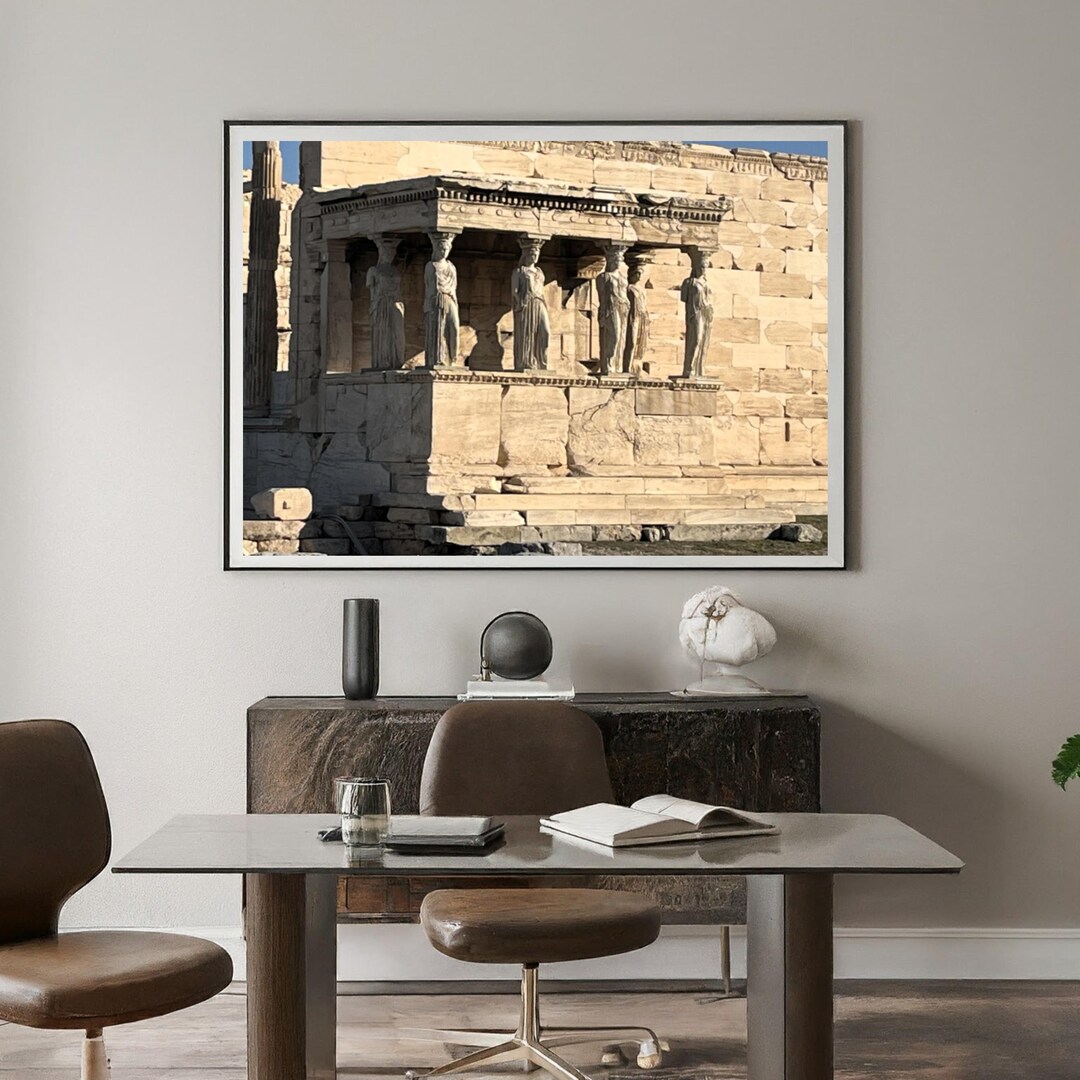 Iconic Caryatids of the Erechtheion Temple at Acropolis – Ancient Greek ...