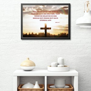CHRISTIAN ART BIBLE Verse Scripture Wall Decor Instant - Etsy