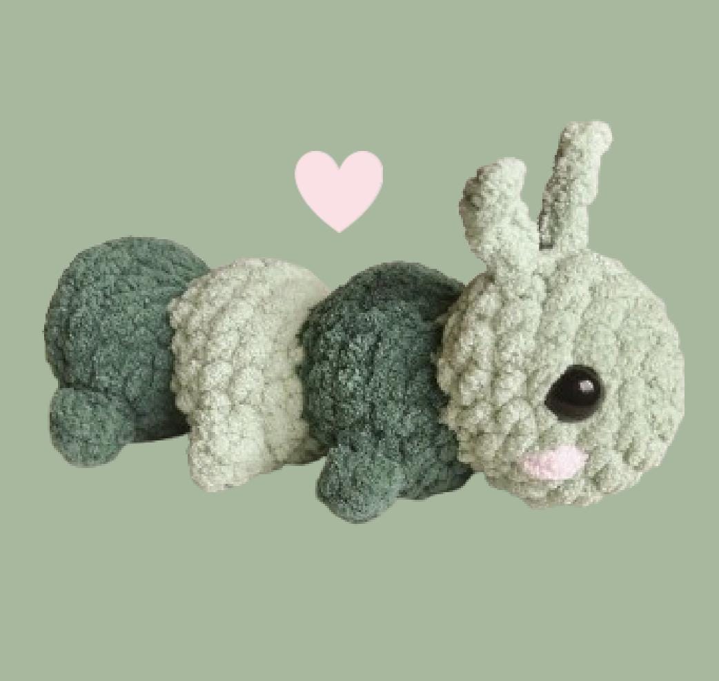 Clara the Caterpillar Crochet Pattern - Etsy
