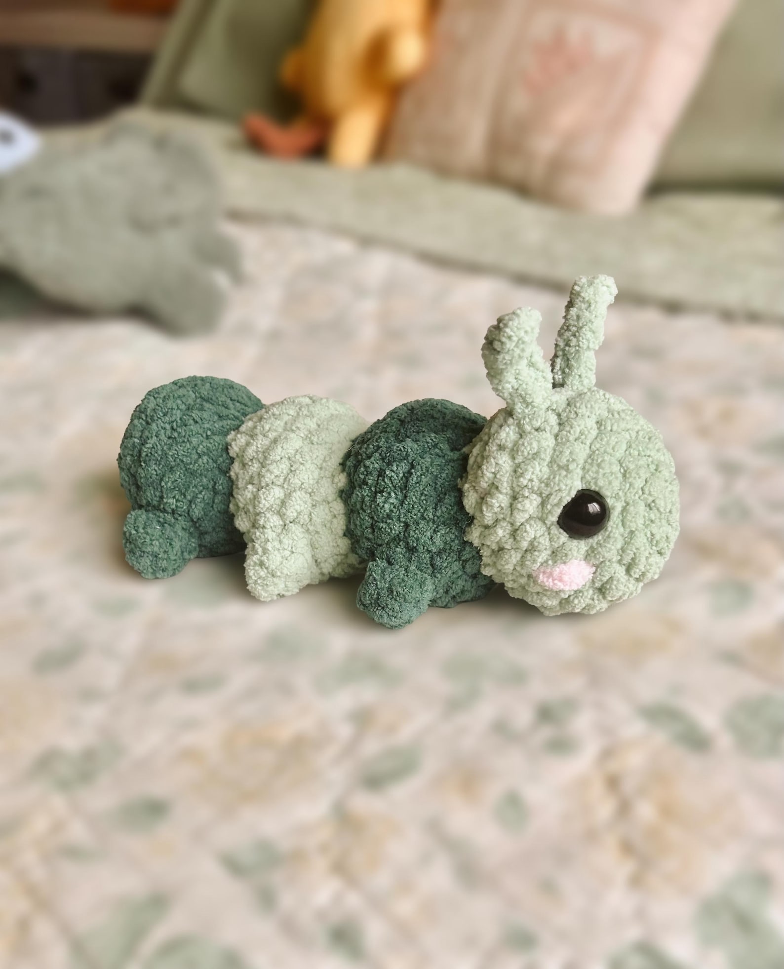 Clara the Caterpillar Crochet Pattern - Etsy