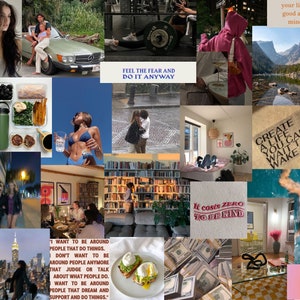 CUSTOM Vision Board: Digital And/or Print. VISUALIZE Your Dream Life ...