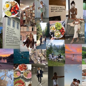 CUSTOM Vision Board: Digital And/or Print. VISUALIZE Your Dream Life ...