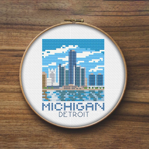 Detroit Embroidery - Etsy