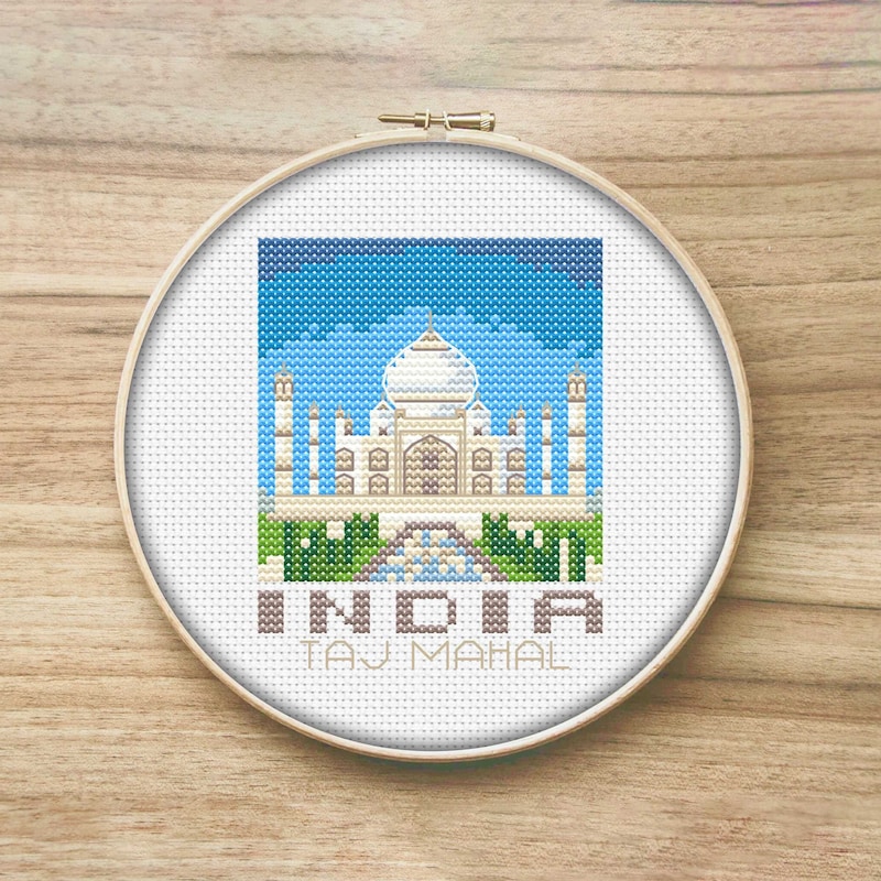 Indian Cross Stitch - Etsy