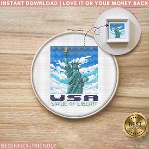 World Famous Locations Cross Stitch Pattern PDF - 40+ Mini Landmarks ...