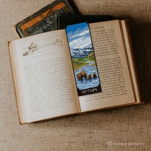 National Parks Bookmarks Cross Stitch Patterns, Book Worm Gift, Simple ...