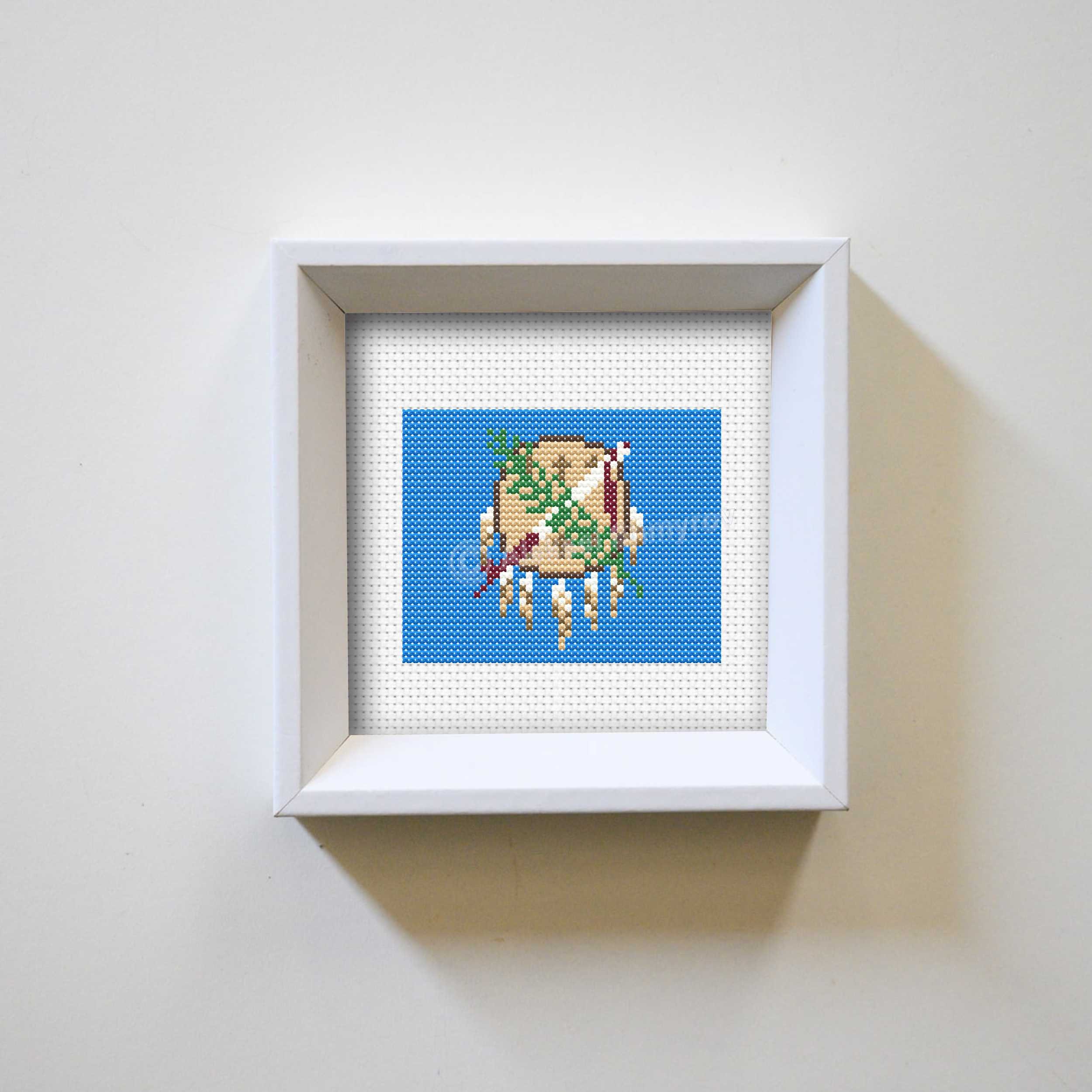 51 Tiny USA State Flags Cross Stitch Patterns Mini Cross - Etsy