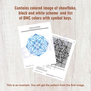 Snowflakes Cross Stitch Pattern, Mini Cross Stitch, Easy Cross Stitch ...