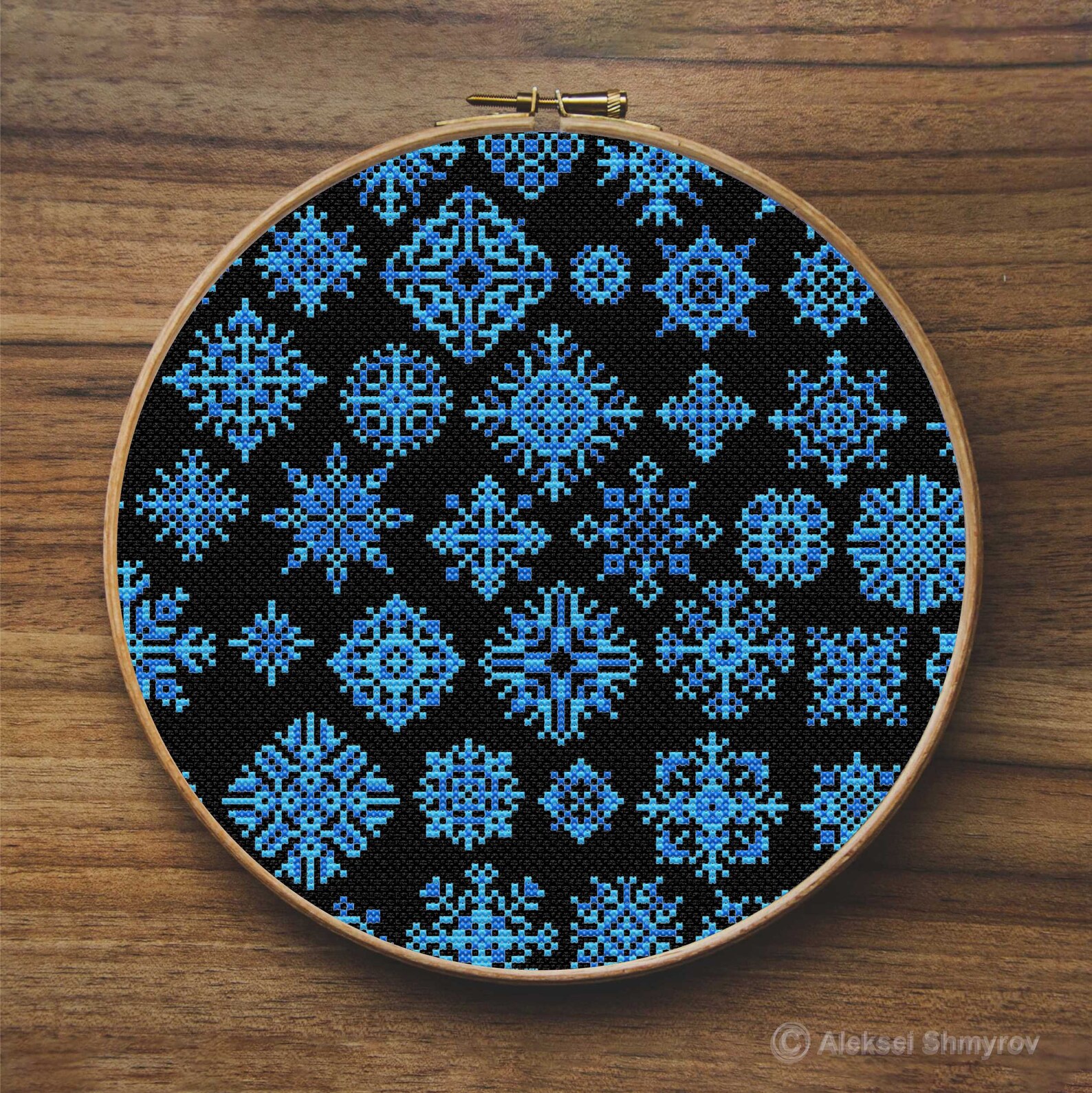 Snowflakes Cross Stitch Pattern, Mini Cross Stitch, Easy Cross Stitch ...