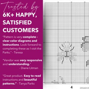 Mini Insect Cross Stitch Pattern PDF – Butterfly, Bee, Dragonfly & Bug ...