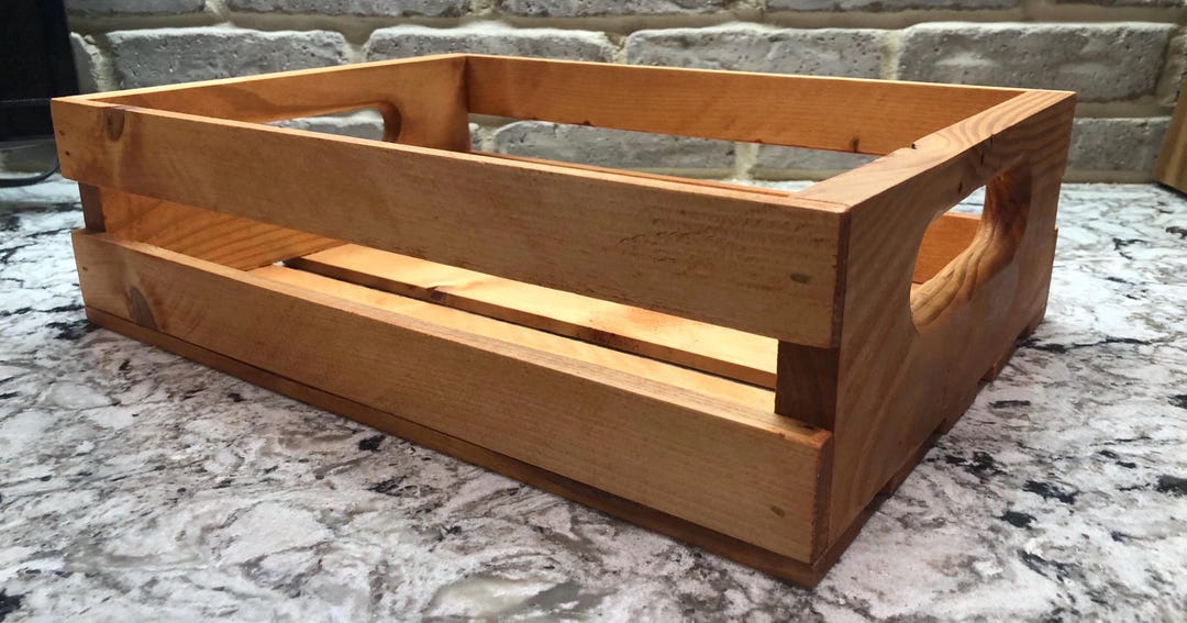 Handcrafted Crate for Storage - Etsy