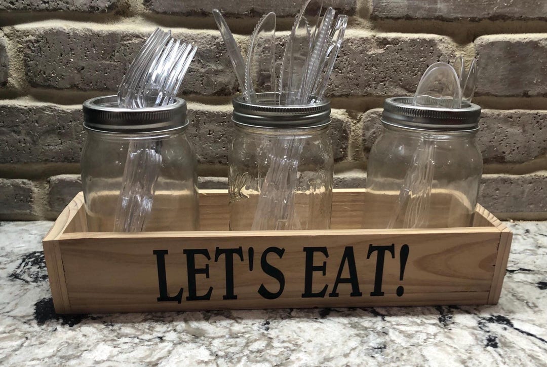 Eating Utensil Caddy - Etsy