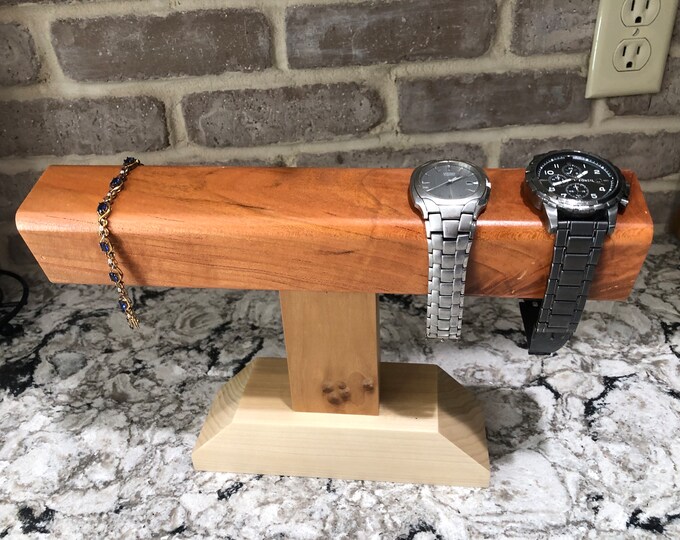 Mahogany and Poplar Watch and Jewelry Storage - Etsy