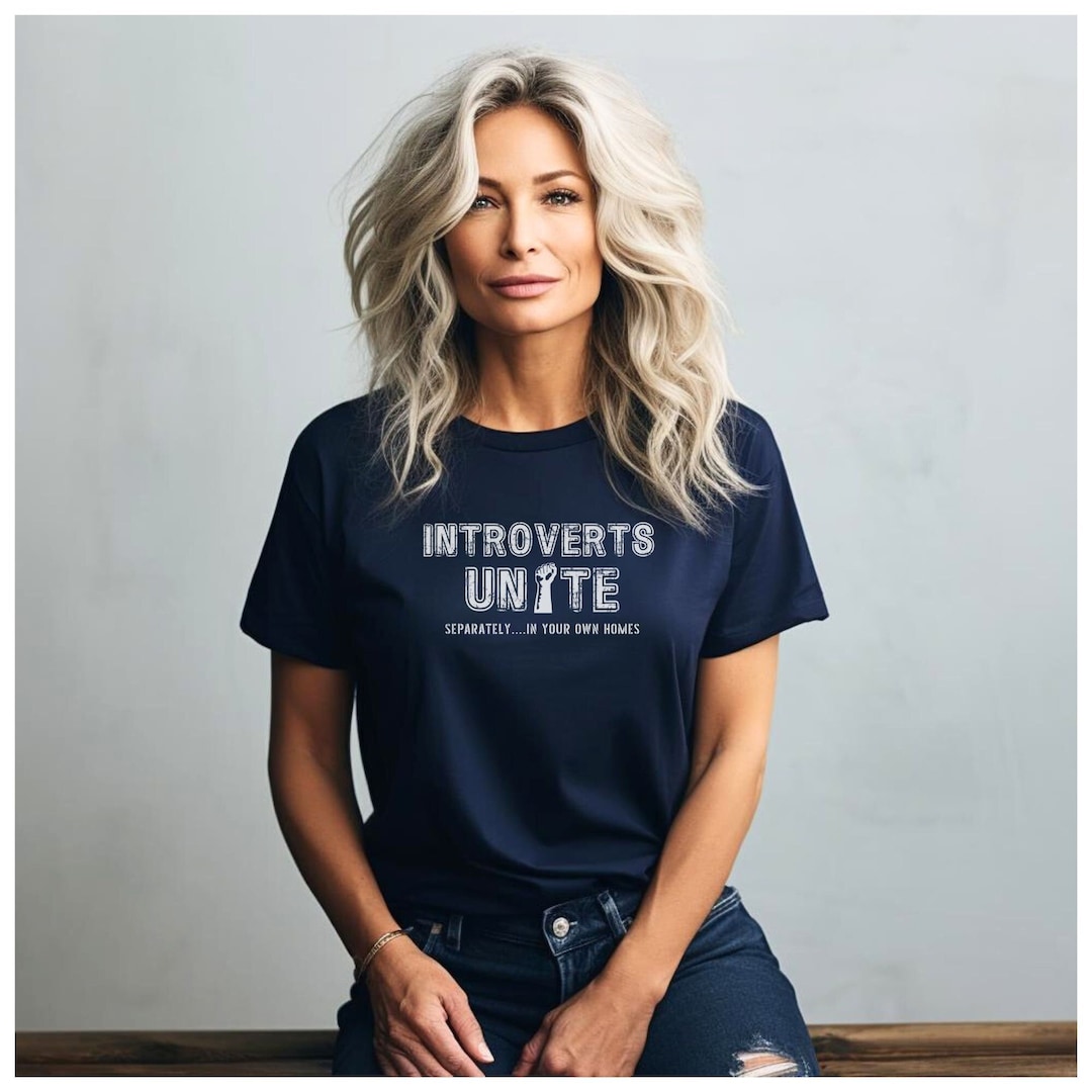 Funny Introvert Shirt, Introverts Unite Shirt, Anti Social T-shirt ...