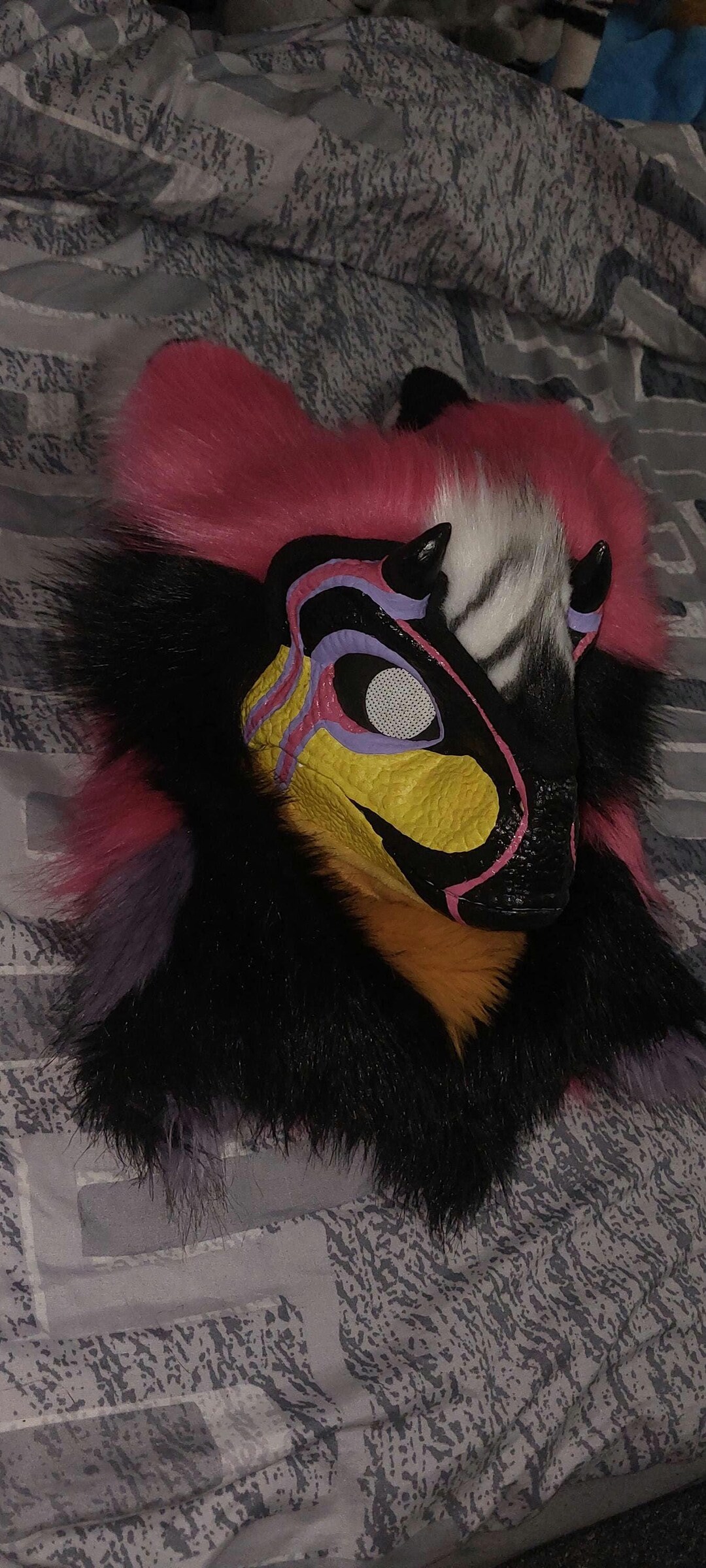 Fursuit Furry Dino Mask Raptor Velociraptor Head and Tail - Etsy