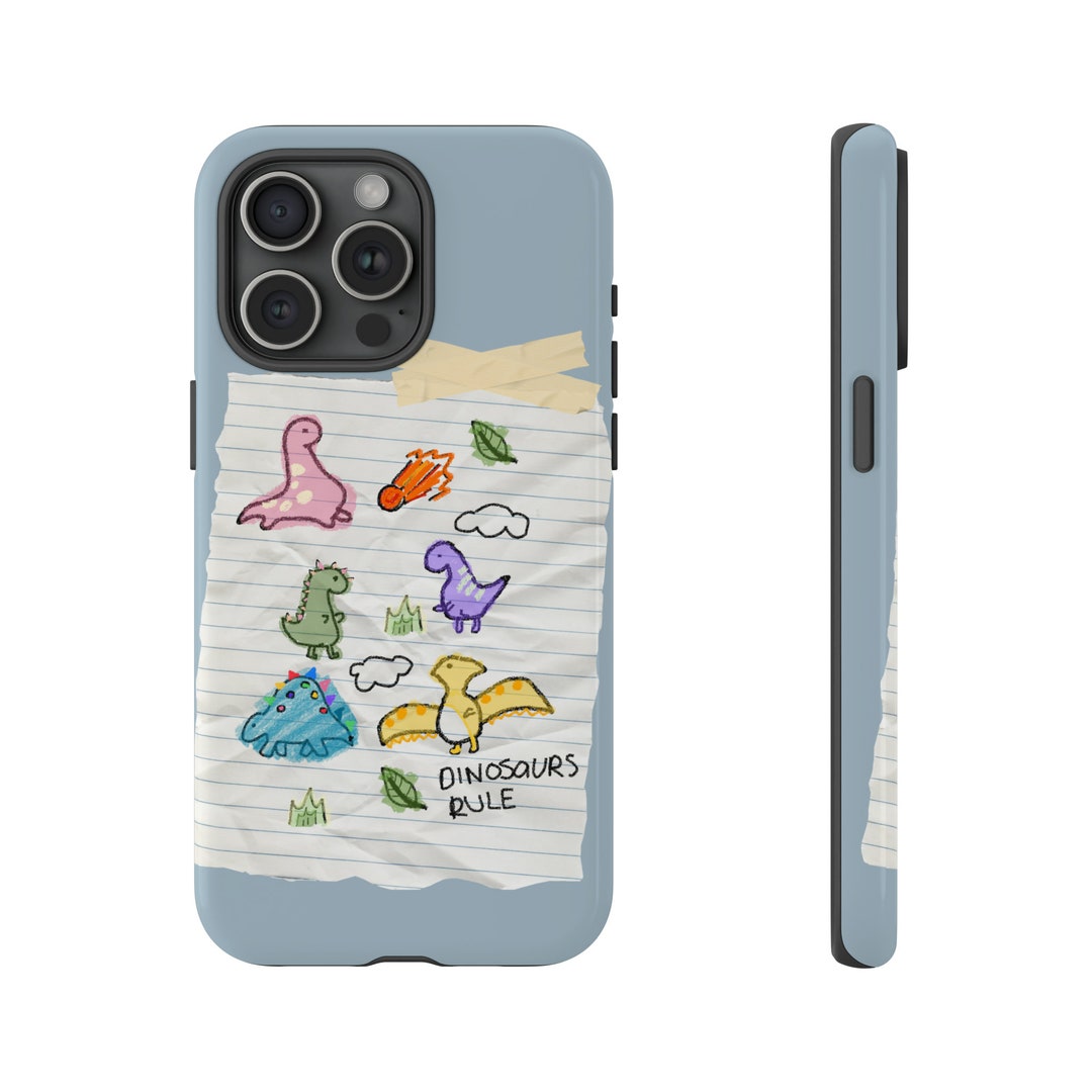 DINOSAUR CUTE Fun Phone Cases - Etsy