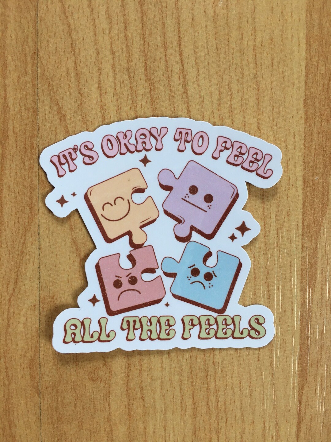 It's Okay to Feel All the Feels Sticker Mental Health Mental Health ...