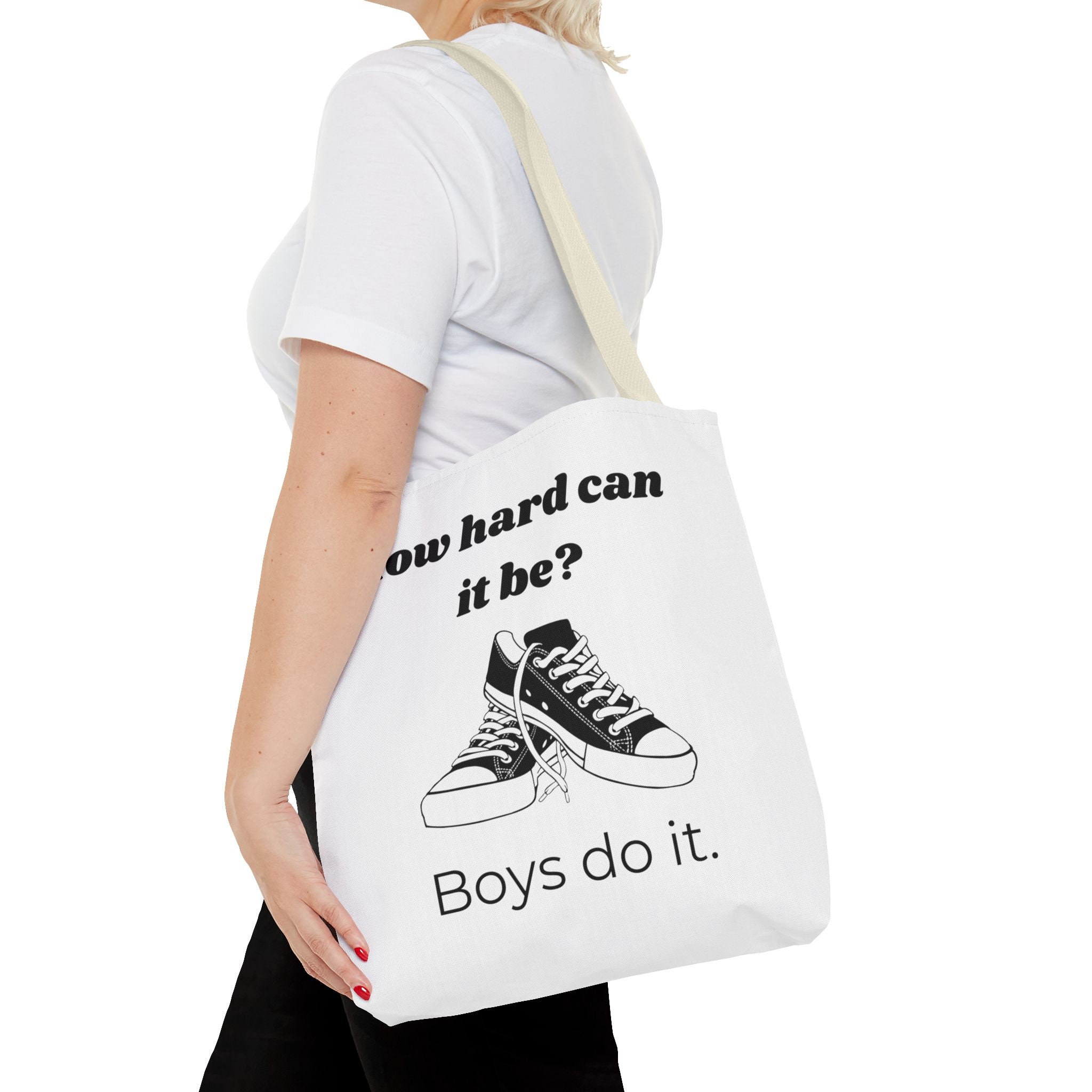 How Hard Can It Be Boys Do It Tote Bag - Etsy