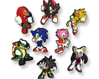 Sonic the Hedgehog Crocs - Etsy UK