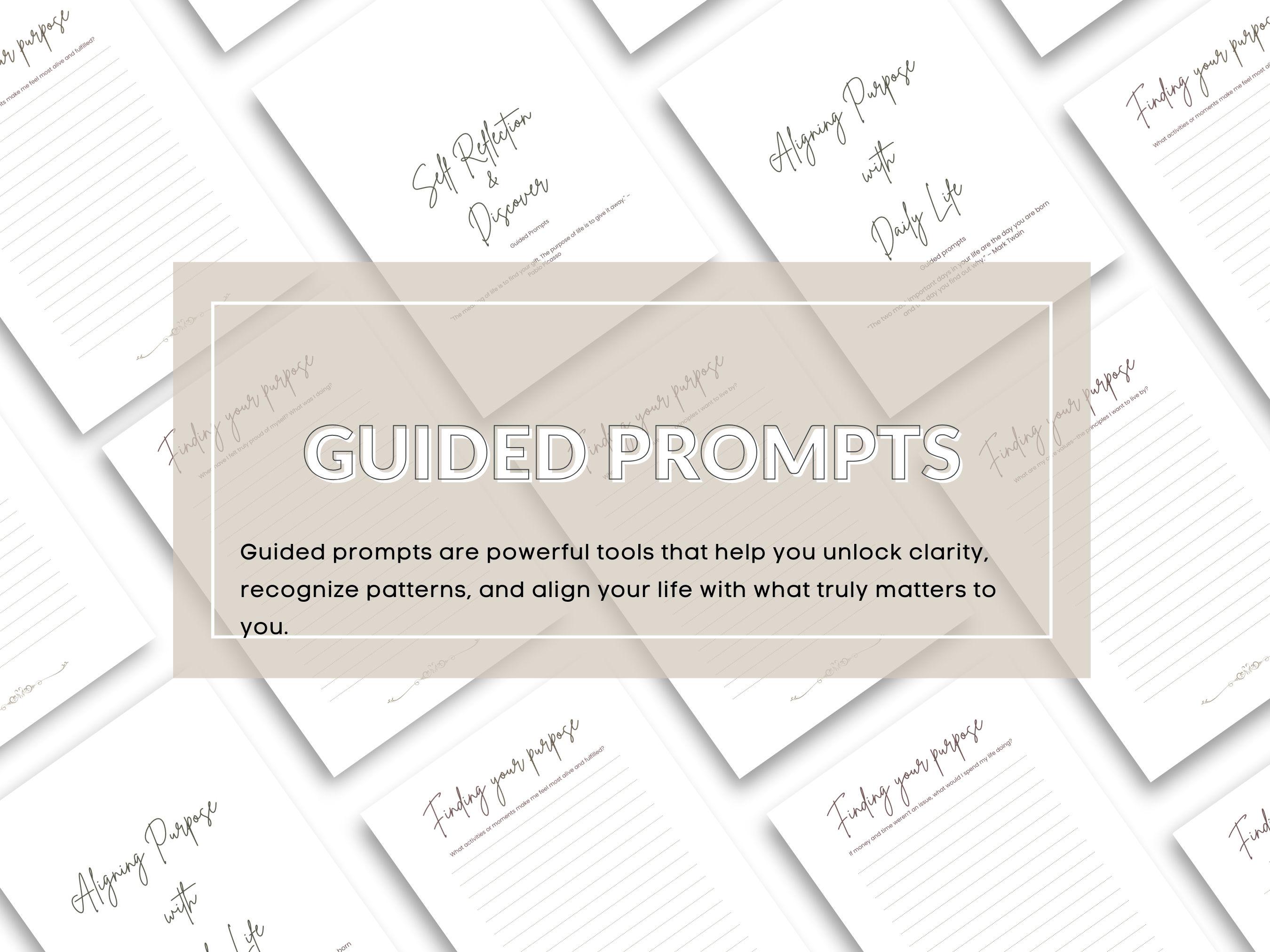 Self Leadership Journal PDF, Intentional Life Plan Worksheets, Purpose ...