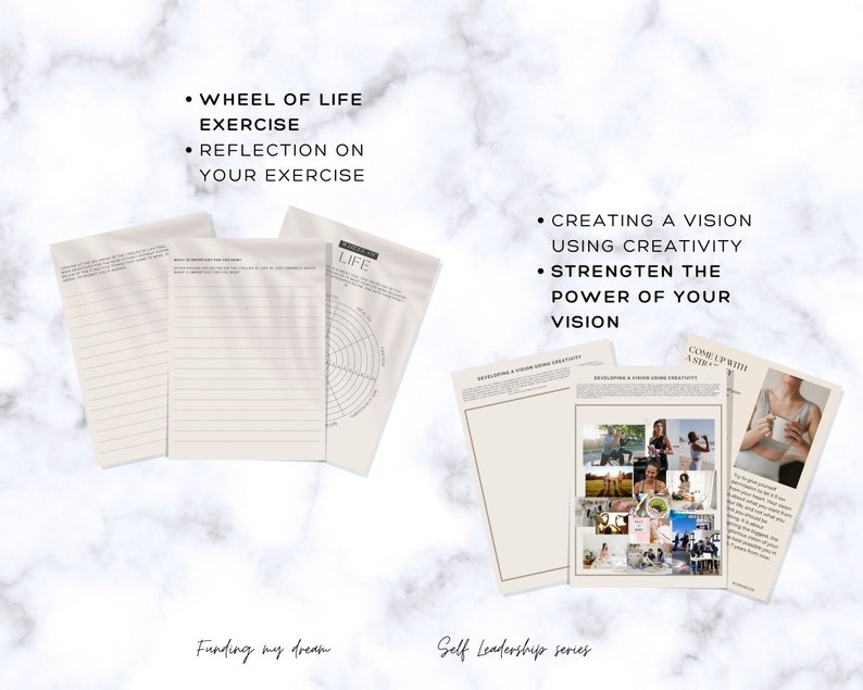 Workbook Personal Vision, Create a Vision With Self Discovery and Self ...