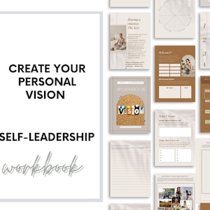 Personal Vision Workbook PDF, Self Discovery Journal, Life Goal ...