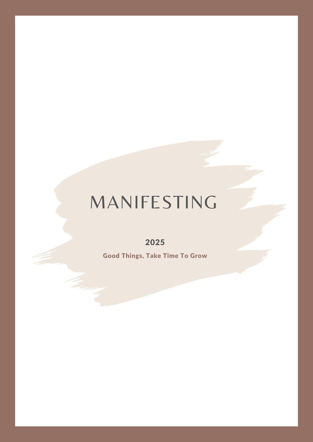Manifesto Workbook| Printable Manifesto Workbook| A4 & Letter Size ...