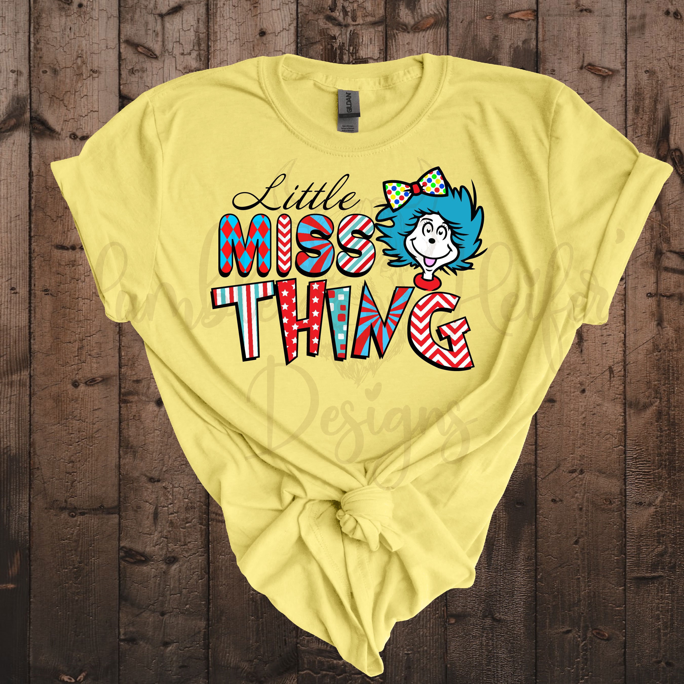 Little Miss Thing/ Dr. Seuss/ Thing 1/ Thing 2/ PNG/ DTF/ Sublimation ...