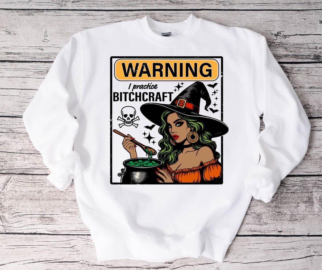 Witch/ Bitchcraft/ PNG/ DTF/ Sublimation - Etsy