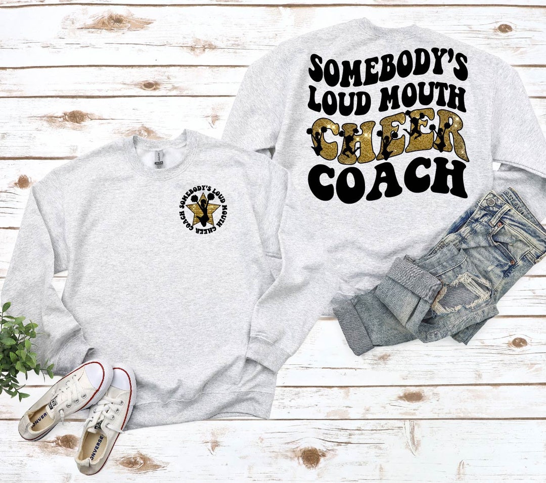 Somebody's Loud Mouth Cheer Coach/ PNG/ Digital Download - Etsy