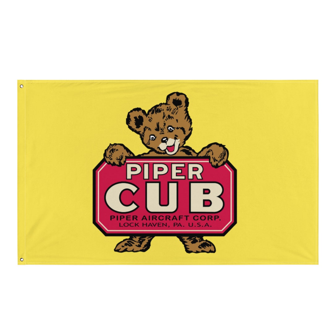 Piper Cub Flag - Etsy