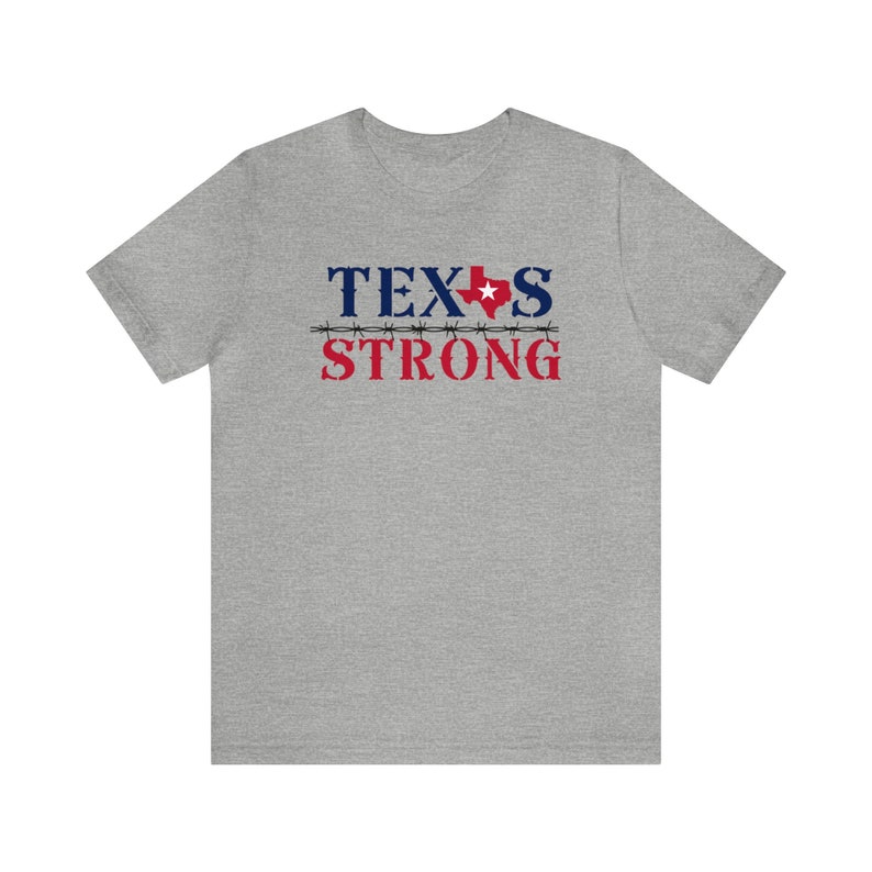Texas Strong - Show Your Support for Texas (unisex Jersey Short Sleeve ...