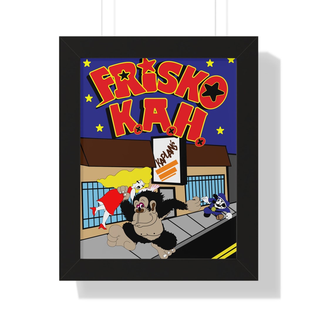 San Francisco D Kong Frisco 415 Poster - Etsy